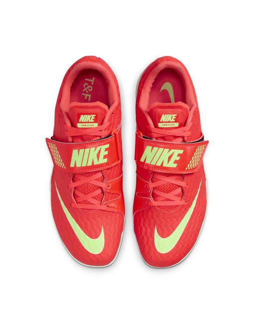Nike High Jump Elite Track & Field Jumping Spikes in Red for Men | Lyst