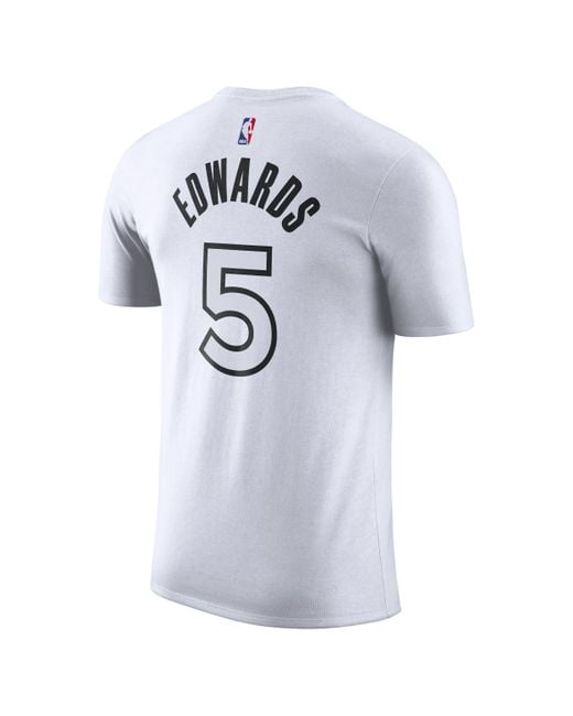 Nike Anthony Edwards Minnesota Timberwolves Essential City Edition Nba ...
