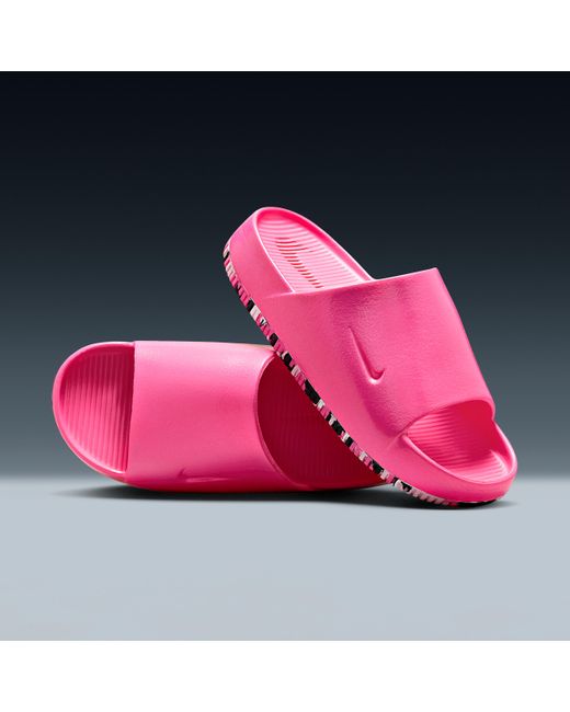 Nike A'One Calm Slides in Pink | Lyst