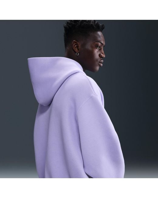 Nike Tech Fleece Hoodie in Purple for Men | Lyst