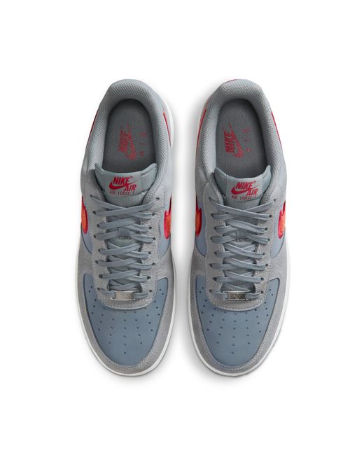 Nike Air Force 1 '07 Lv8 Shoes in Red for Men | Lyst