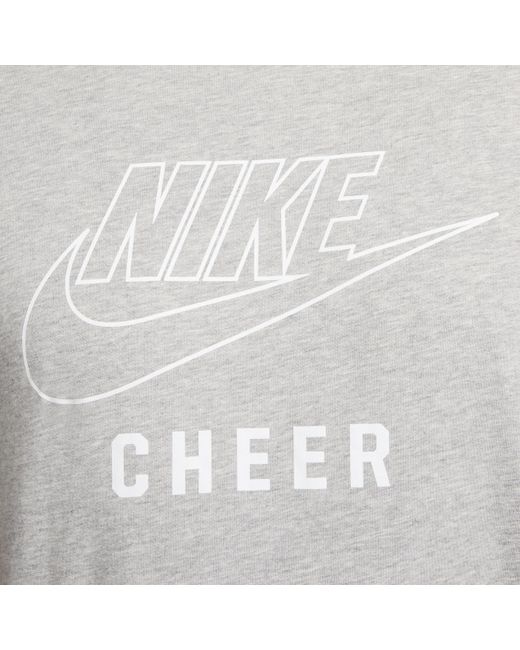 Nike 'Swoosh Cheer T-Shirt in Gray for Men | Lyst