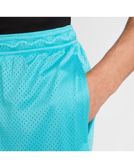 Nike Dri-Fit 5" Mesh Basketball Shorts in Blue for Men | Lyst