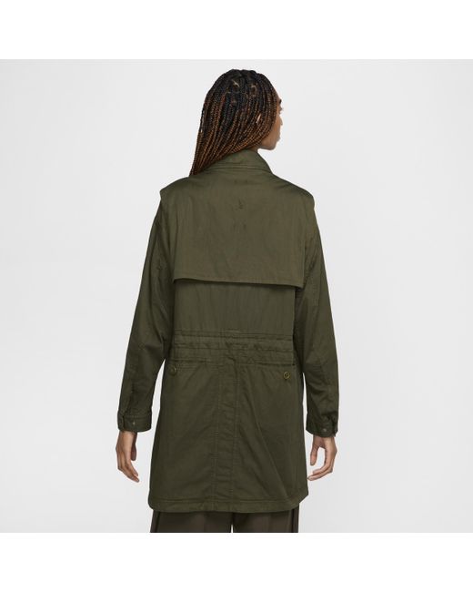 Nike Every Stitch Considered Shop Coat in Green | Lyst