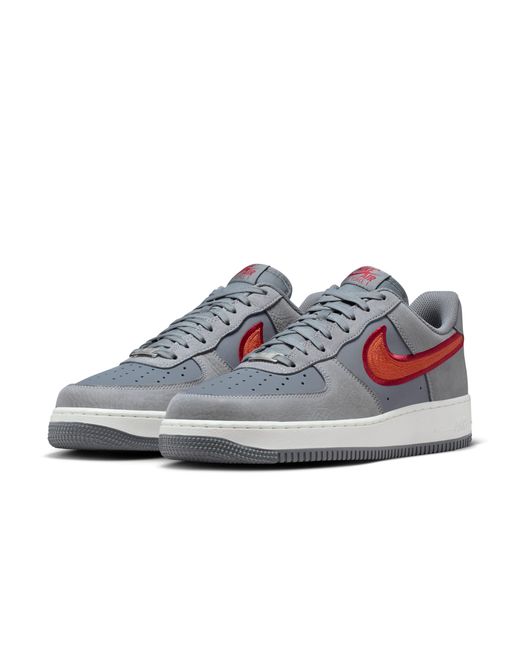 Nike Air Force 1 '07 Lv8 Shoes in Red for Men | Lyst