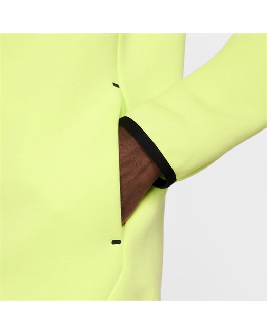 Nike Tech Full-Zip Windrunner Hoodie in Yellow for Men | Lyst