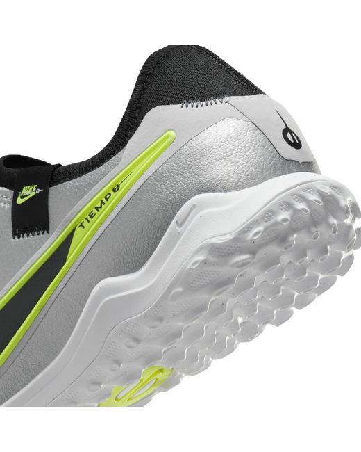 Nike Tiempo Legend Pro Turf Low-Top Football Shoes in Gray for Men | Lyst