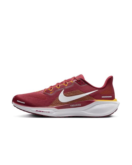 Nike Usc Pegasus 41 College Road Running Shoes in Red for Men | Lyst