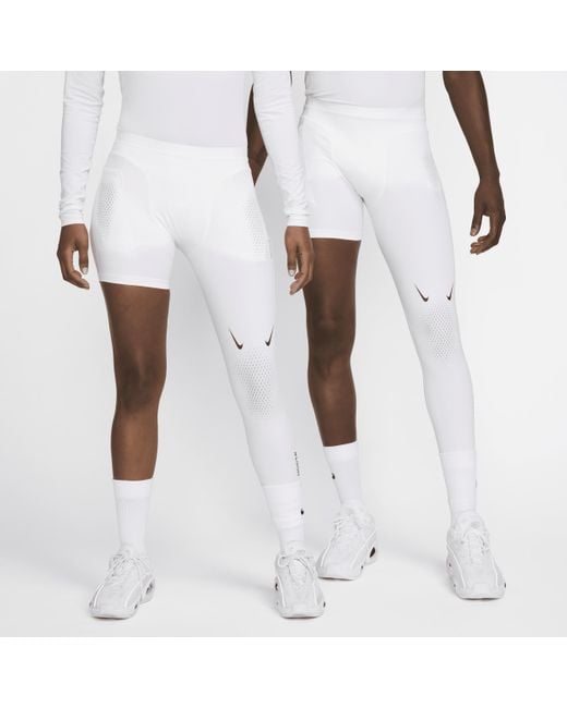 Nike Nocta Single-leg Basketball Tights (left) in White for Men | Lyst