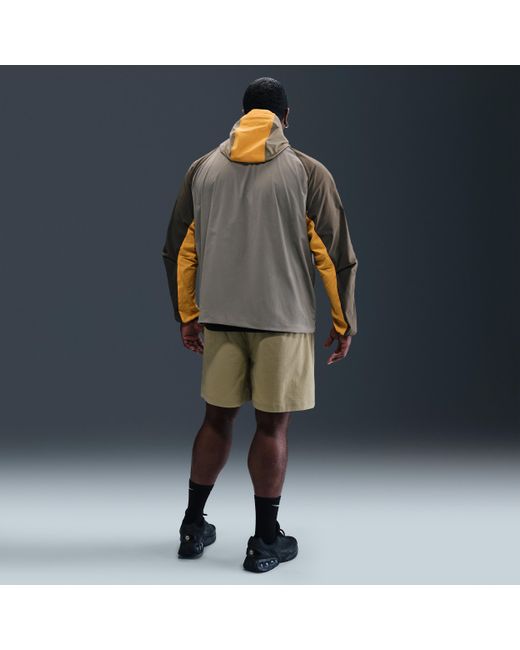 Nike Tech Woven Windrunner Full-Zip Jacket in Gray for Men | Lyst