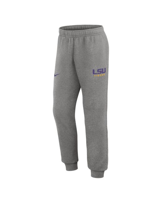 Nike Lsu Tigers Primetime Club College Jogger Pants in Gray for Men | Lyst