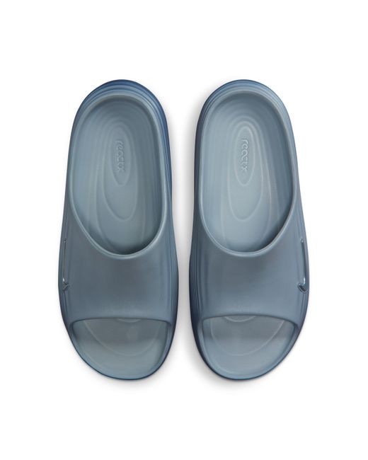 Nike Reactx Rejuven8 Slides in Blue | Lyst