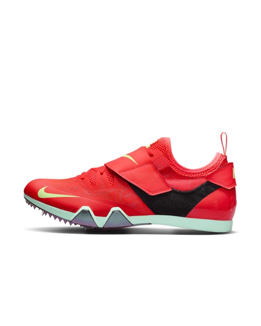 Nike Pole Vault Elite Track & Field Jumping Spikes in Red for Men | Lyst