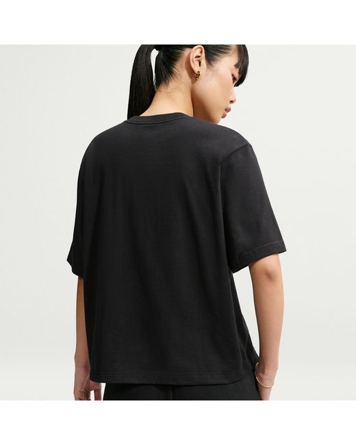 Nike Cheer Boxy T-Shirt in Black | Lyst