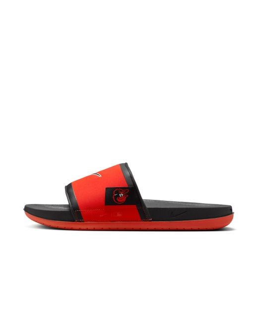 Nike Offcourt (Baltimore Orioles) Offcourt Slides in Red for Men | Lyst
