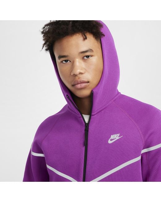 Nike Tech Windrunner Reflective Design Details Fleece Full-Zip Jacket ...