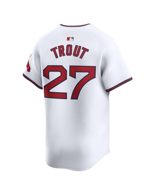 Nike Mike Trout Los Angeles Angels Dri-fit Adv Mlb Limited Jersey in ...