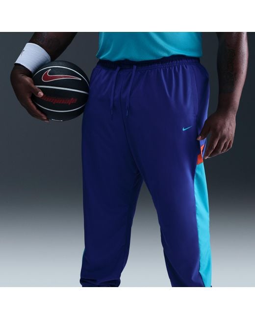 Nike Icon Woven Basketball Pants in Blue for Men | Lyst