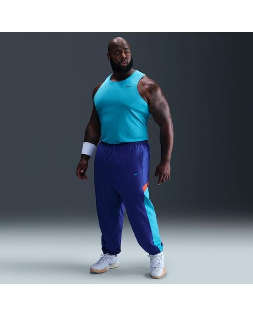 Nike Icon Woven Basketball Pants in Blue for Men | Lyst