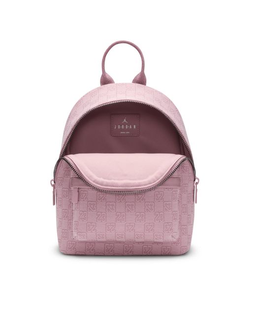 Nike Monogram Mini Backpack (8l) in Pink | Lyst