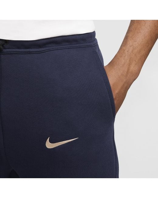 Nike Chelsea F.c. Tech Fleece Football joggers Cotton/polyester in Blue ...
