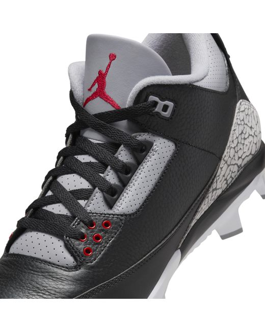 Nike 3 Retro Mcs Baseball Cleats in Black for Men | Lyst