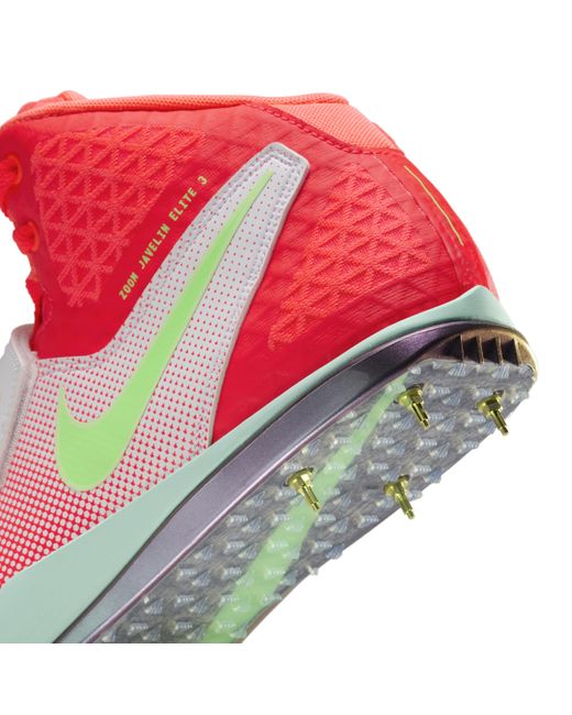 Nike Zoom Javelin Elite 3 Track & Field Throwing Spikes in Red for Men ...