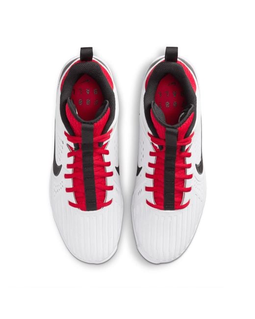 Nike Alpha Menace Strong Football Cleats in Red for Men | Lyst