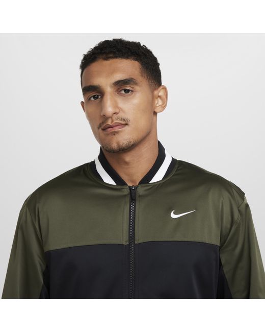 Nike Golf Club Dri-Fit Full-Zip Golf Jacket in Black for Men | Lyst