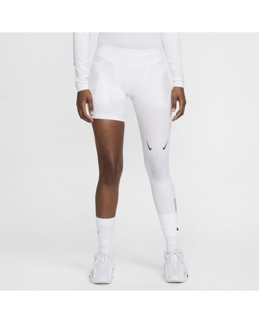 Nike Nocta Single-leg Basketball Tights (left) in White for Men | Lyst