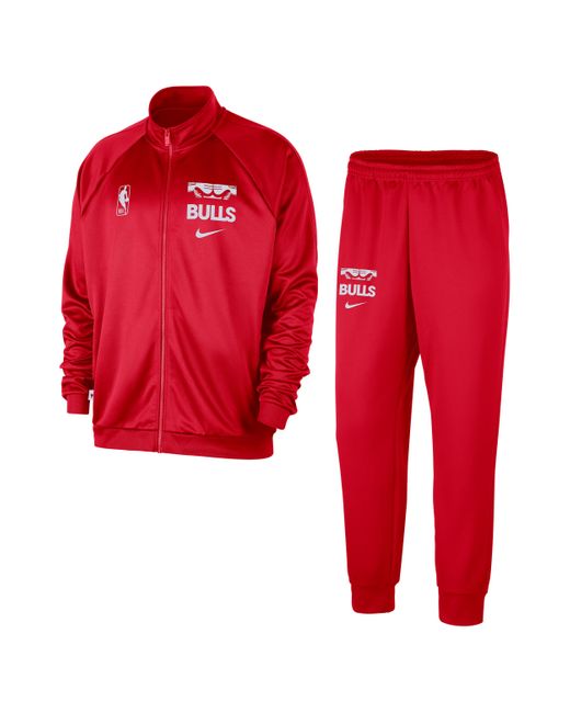 Nike Chicago Bulls Club Courtside Nba Tracksuit in Red for Men | Lyst UK