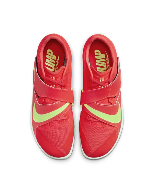 Nike Rival Jump Track & Field Jumping Spikes in Red for Men | Lyst