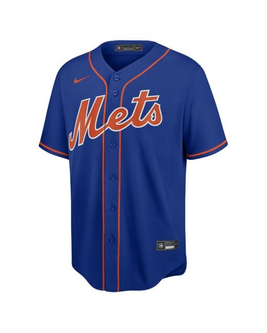 Nike Mlb New York Mets Replica Baseball Jersey in Blue for Men | Lyst