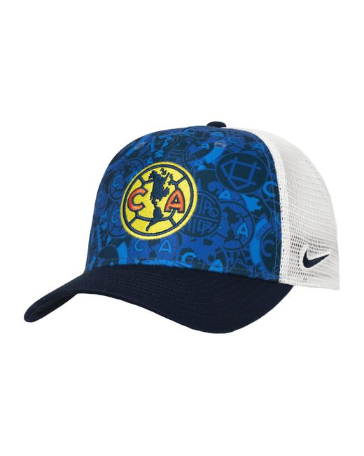 Nike Club América Soccer Trucker Cap in Blue | Lyst