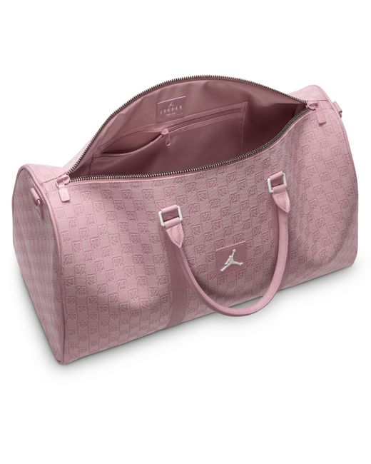 Nike Monogram Duffle Bag (40l) in Pink | Lyst
