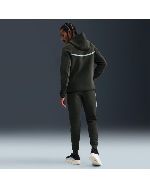 Nike Tech Full-Zip Fleece Windrunner Jacket With Reflective Accents in ...
