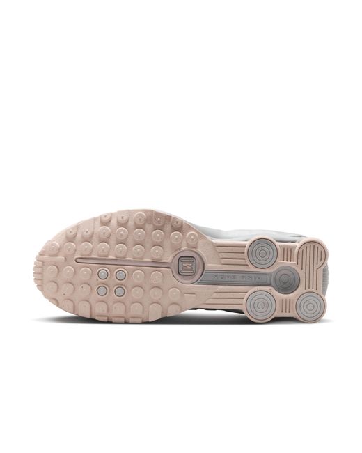 Nike Shox R4 Shoes in Gray | Lyst