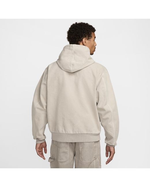 Nike Life Full-zip Unlined Jacket in Natural for Men | Lyst