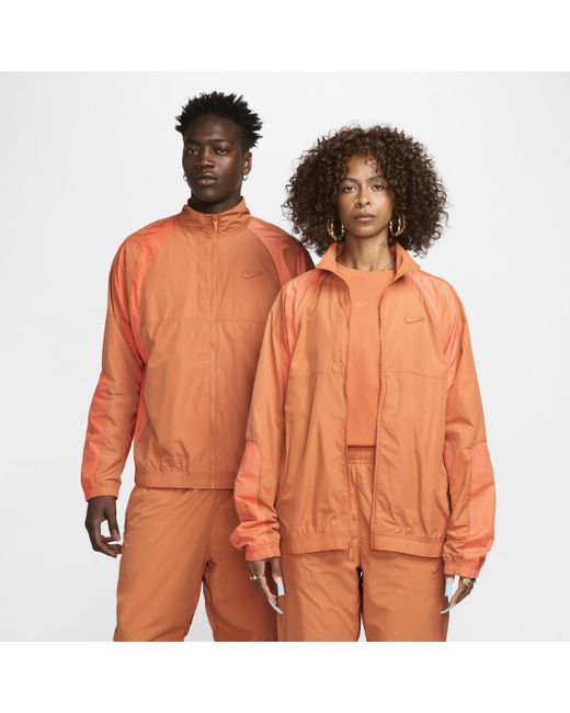 Nike Nocta Northstar Nylon Tracksuit Jacket in Orange for Nike Nocta Northstar Nylon Tracksuit Jacket in Orange for
