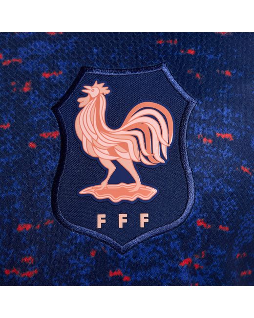 Nike Fff 2025 Stadium Home Team) Dri-Fit Soccer Replica Jersey in Blue ...