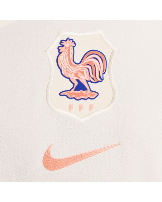 Nike Fff 2025 Stadium Away Team) Dri-Fit Soccer Replica Jersey in White ...