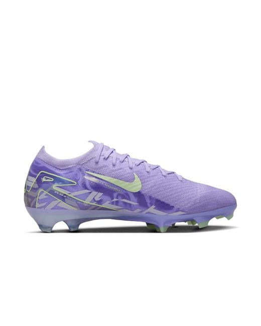 Nike United Mercurial Vapor 16 Elite Fg Low-Top Soccer Cleats in Purple ...