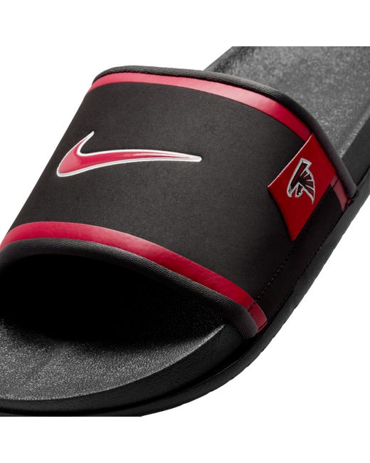 Nike Offcourt (Atlanta Falcons) Offcourt Slides in Black for Men | Lyst