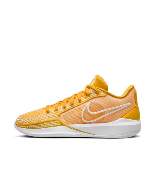 Nike Sabrina 1 (team) Basketball Shoes in Yellow | Lyst