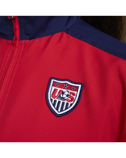 Nike Uswnt 1999 Reissue Soccer Replica Track Jacket in Red | Lyst
