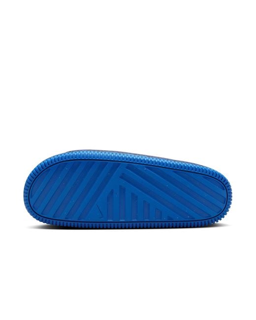 Nike Calm Electric Slides in Blue for Men | Lyst