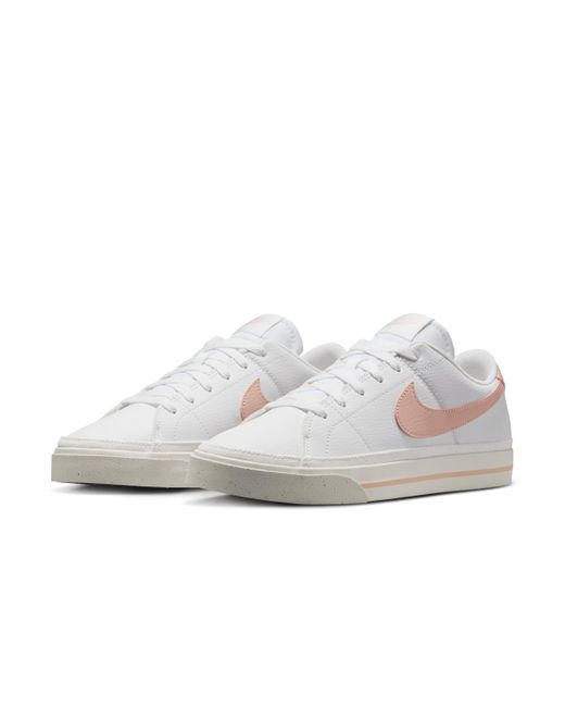Nike Court Legacy Low Next Nature Shoes in White | Lyst
