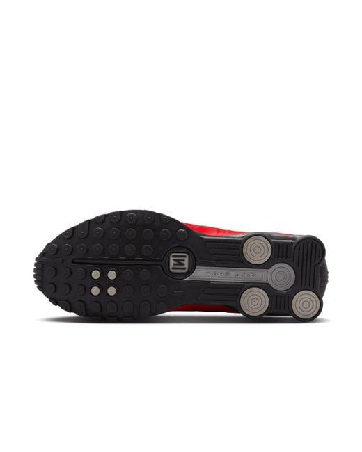 Nike Shox R4 Shoes in Red for Men | Lyst