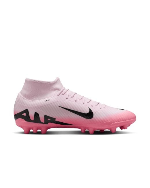 Nike Mercurial Superfly 9 Academy Artificial-grass High-top Soccer ...