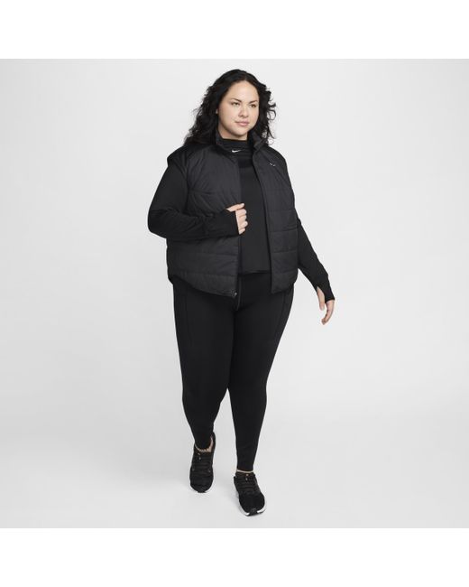 Nike Swift Therma-fit Running Vest (plus Size) in Black | Lyst